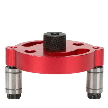 Straight Aluminum Alloy Hole Puncher Drilling Punching Red 4pc-A1 ...