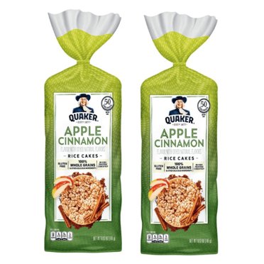 Quaker Rice Cakes, Garden Tomato & Basil, 6.1 oz - Walmart.com