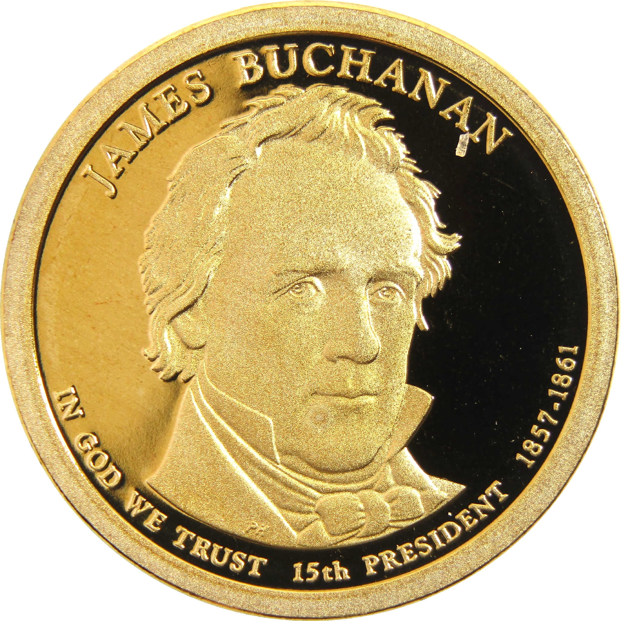 2010 S James Buchanan Presidential Dollar Choice Proof $1 Coin ...