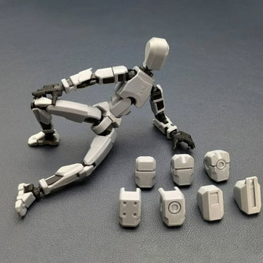 LongLiYi Wooden Puppet Ornament Mannequin Mini Toy Drawing Doll Human ...