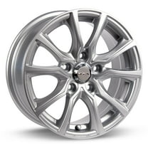 17x7.5 RTX Black Widow Hyper Silver Wheel 5x4.5 (42mm) - Walmart.com