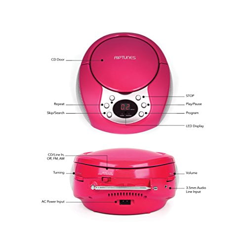 Hot Pink Cd Player