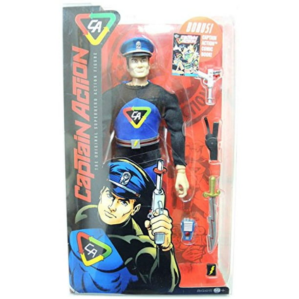 Captain Action The Original Superhero Action Figure with Comic Book ...