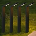 C Cattleya Low-voltage Black Aluminum LED Landscape Path Lights with ...