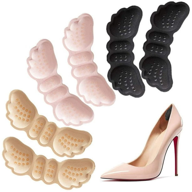 3 Pairs Heel Cushion Pads Heel Grips Non-Slip Self Adhesive Lining Shoe ...