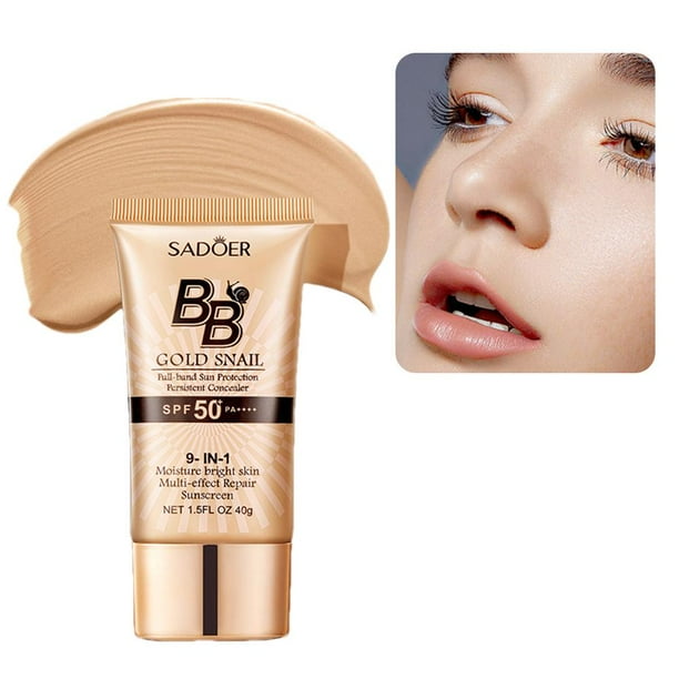 BB Cream Golden Snail Protector solar Base de maquillaje Reparador ...