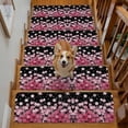 Cherry Blossom Stair Treads Non Slip for Steps Pink Gradient Floral ...