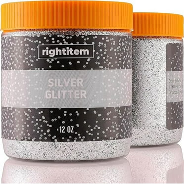 Nail Glitter - Sky Blue Fine Glitter in Jar - 4 Oz Glitter for Crafts ...