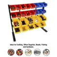 Stalwart 26 Bin Wall Mountable or Free Standing Tool Storage Rack ...