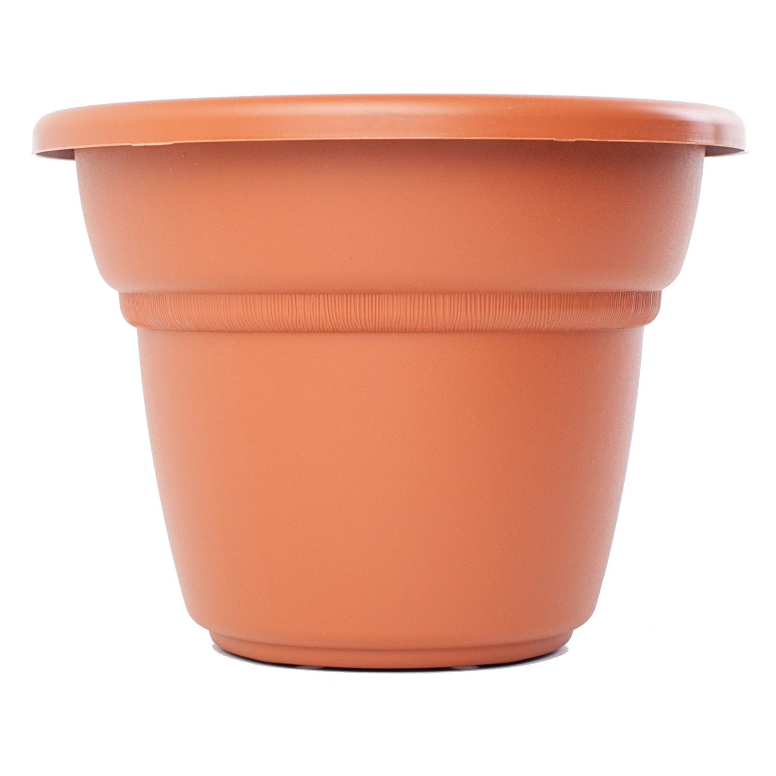 Bloem Milano Plastic Round Planter - Walmart.com