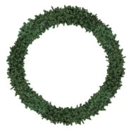 Lighted Commercial Size Canadian Pine Christmas Wreath - 10ft, Clear ...