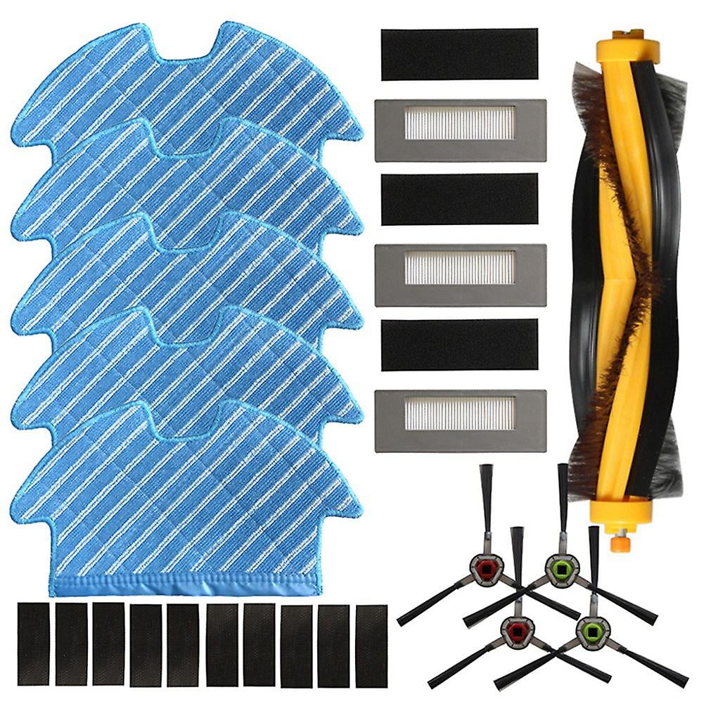 Main Side Brush Filter Kit For Ecovacs Deebot Ozmo 900 Dn5g Cleaner ...