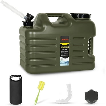 Scepter Lightweight BPA 5 Gallon 20 Liter Portable Water Storage ...