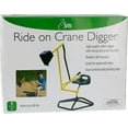Ride on Crane Digger with Stabilizing Base - Kids Sand Scooper Machine ...