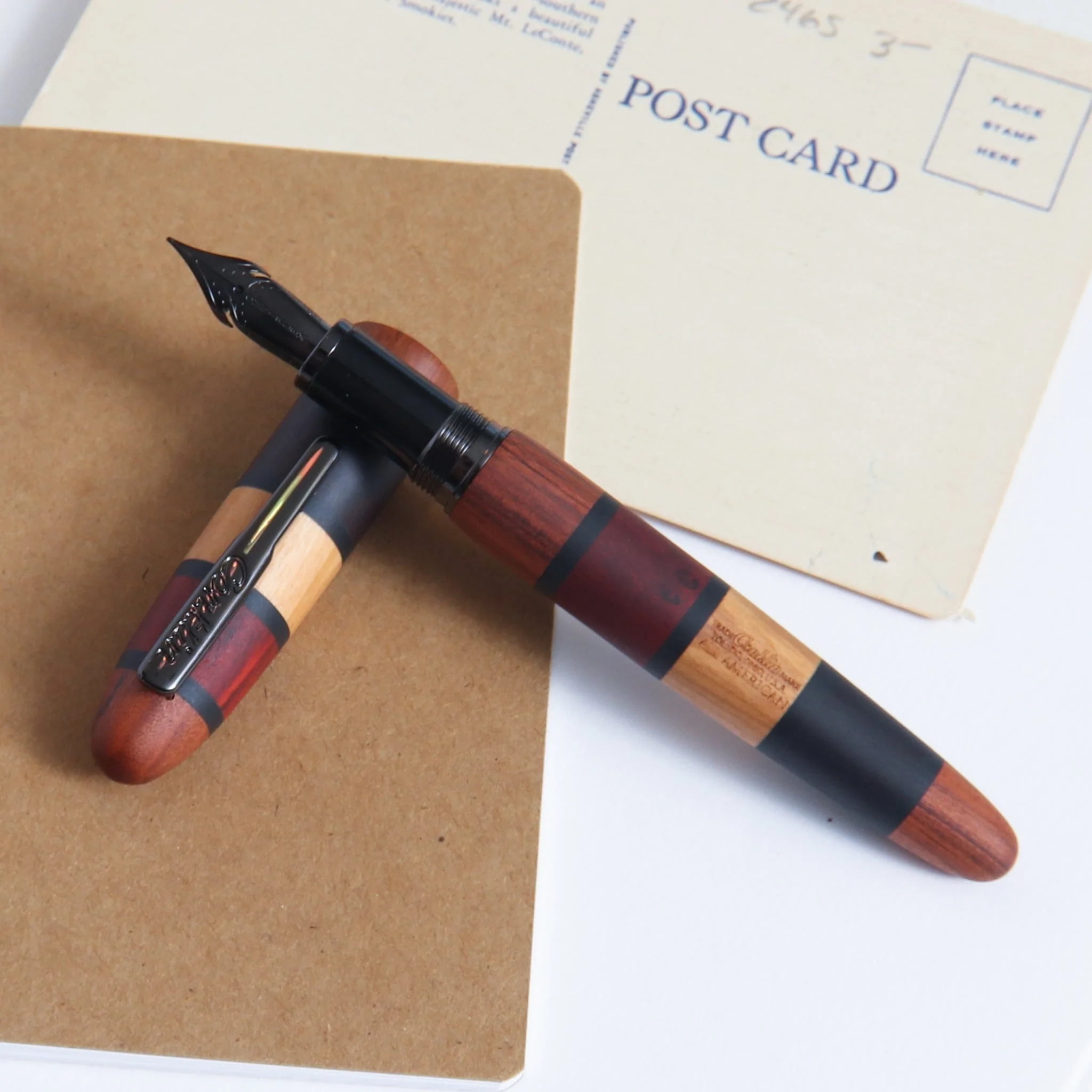 Conklin All-American Quad Wood Fountain Pen - Walmart.com