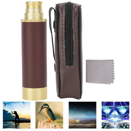 Vintage Monocular, Anti Reflective Single Tube Telescope For Children ...