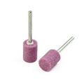 10Pc 12Mm Cylinder Abrasive Mounted Stone Rotary Tool Grinding Head ...