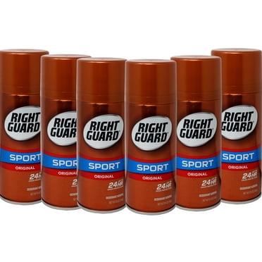 Right Guard Sport Body Deodorant Aerosol Spray, Original Fragrance, 8.5 ...