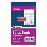 Adams Ledger Binder Refill Sheets, 6-Ring, 5 x 8 1/2, Green/White, 100 ...