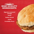 Jimmy Dean Sausage Biscuit Snack Size Breakfast Sandwich, 34 oz, 20 ...