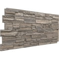 Ekena Millwork 48 5/8"W x 24 3/4"H x 1 1/4"D Cascade Stacked Stone ...