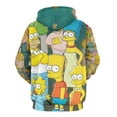 Simpsons Sweatshirts Casual Pullover Hoodie Jacket Unisex Hooded ...