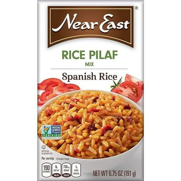 Near East Rice Pilaf Mix, Garlic & Herb 6.3 oz (Pack of 12 Boxes ...