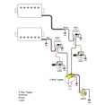 LOOKSEVEN 3 Way Toggle Switch Enclosed Pickup Selector with Plastic ...