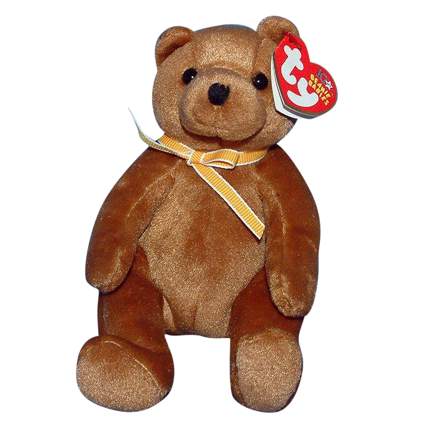 Ty Beanie Baby: Sherwood the Bear | Stuffed Animal | MWMT - Walmart.com