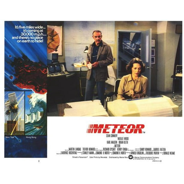 Meteor - movie POSTER (Style B) (11" x 14") (1979) - Walmart.com