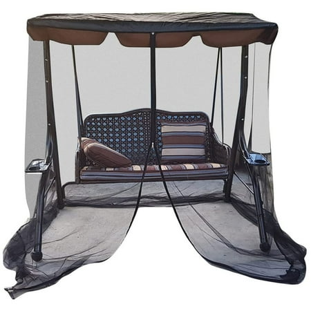 polyester Mesh Patio Mosquito Net With Zipper Opening And Waterproof ...