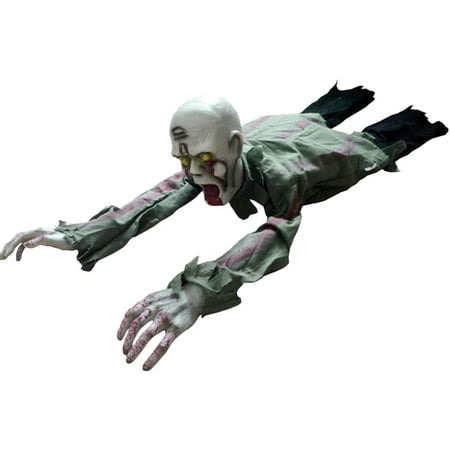 Halloween Crawling Zombie Prop Animated Horror Haunted House Party ...