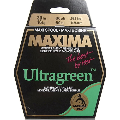 Maxima America 660 yd Maxi Spool Fishing Line, Green - Walmart.com