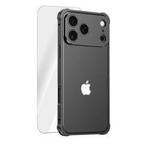 Dteck for iPhone 17 Pro Bumper Case with Screen Protector Tempered ...