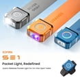 SOFIRN SE1 300LM Rechargeable Mini Flashlight, UV Light & RGB Ring ...