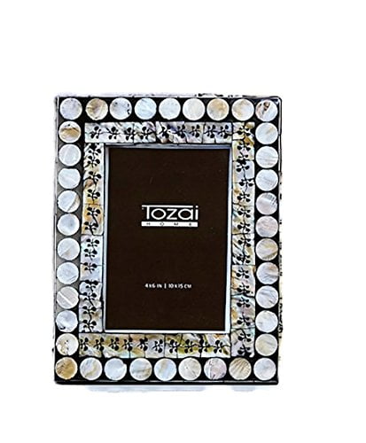 Tozai Home - 5x7 Mosaic Frame - Circle Lacquered - Walmart.com