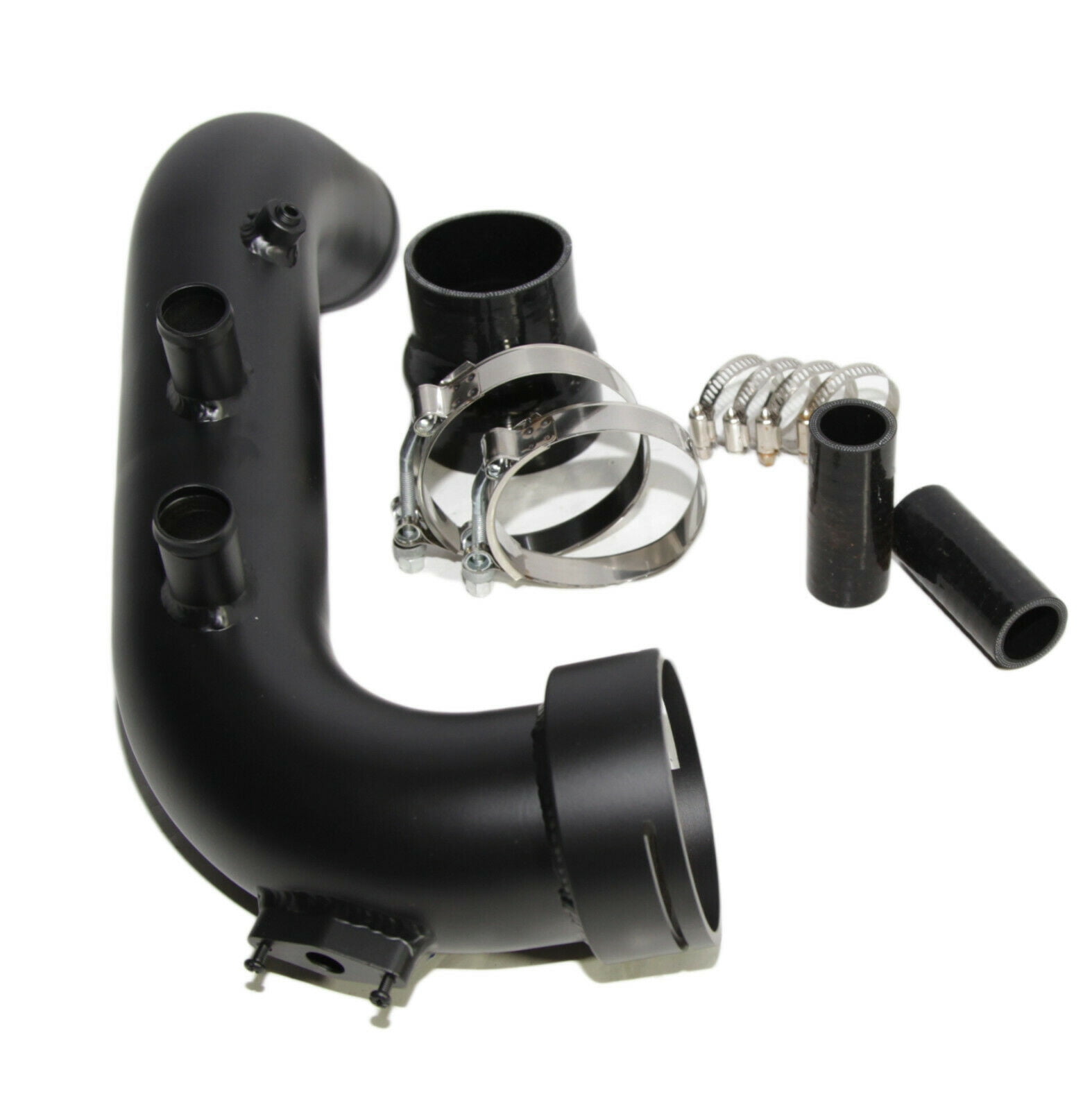 Black Intake Turbo Charge Pipe Cooling kit for BMW N54 3.0T E82 E90 E92 ...