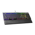 EVGA Z15 RGB Gaming Keyboard, Linear Switch, Hot Swappable Kailh Silver ...