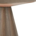 WILLIAMSPACE 47.24" Minimalist Round Dining Table, Modern Wood Kitchen ...