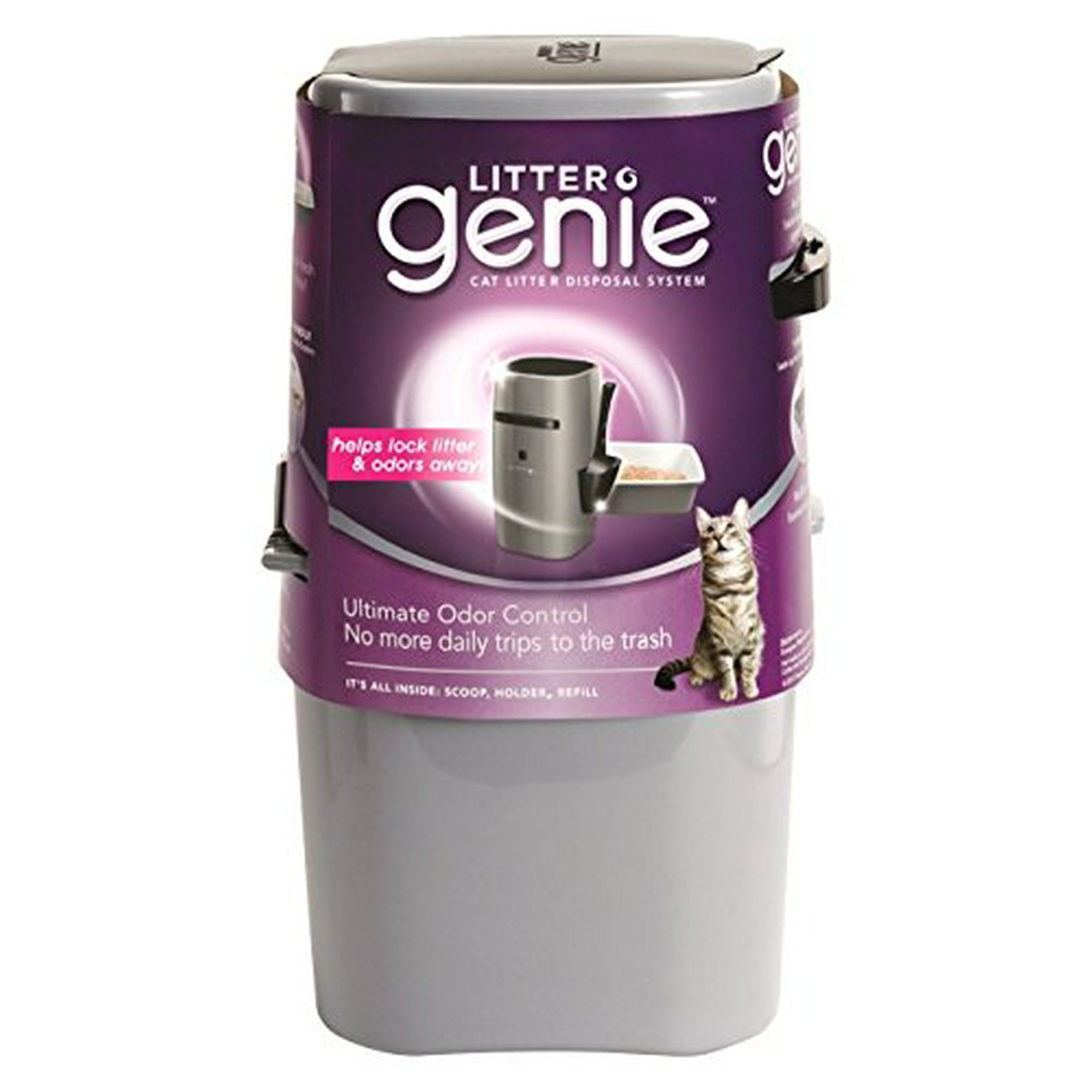 Click here for Litter Genie Cat Litter Disposal Odor Free Pail Sy... prices