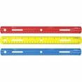 Westcott 12" Translucent Plastic Ruler, Color Choice Will Vary, 1-Count ...