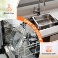 6 Pack Hotel Pans, 1/2 Half Size 4 Inch Deep Steam Table Pan, Stainless ...