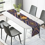 SUNOLIFE Navy Blue Bohemian Table Runner Indian Boho Table Runner for ...