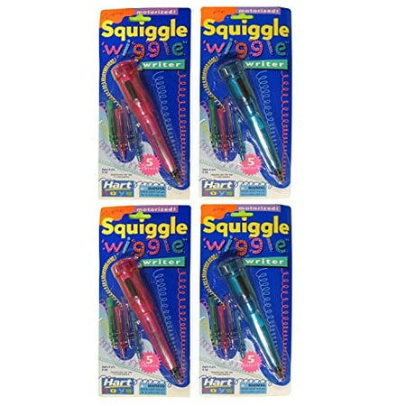 Squiggle Wiggle Writer by Hart Toys 4-Pack (Colors May Vary) | Walmart ...