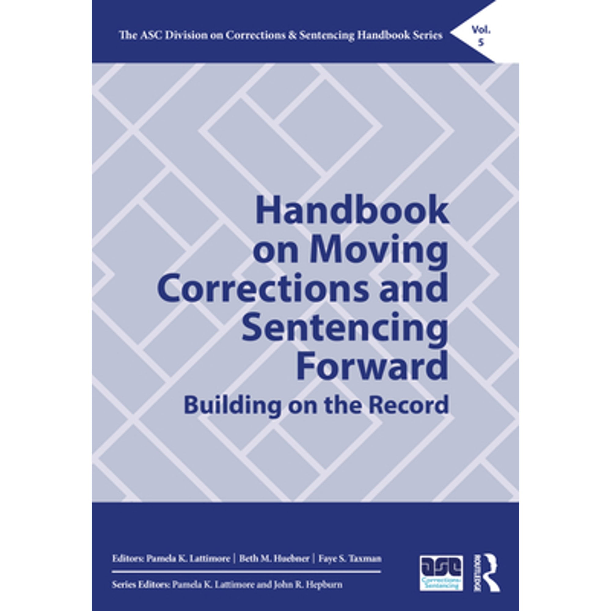 Pre-Owned Asc Division on Corrections & Sentencing Handbook on Moving ...