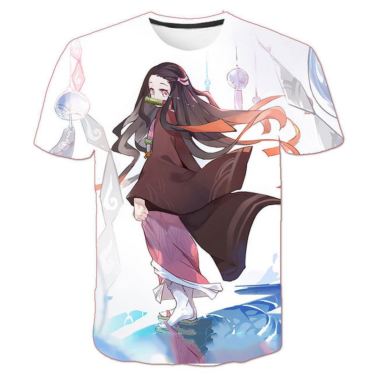 Click here for Wangchuanyunzhi Anime Demon Slayer T Shirt Lovely... prices
