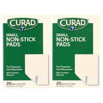 Curad Medium Non-Stick Pads for Wound Care, Super Absorbent, Cushion ...
