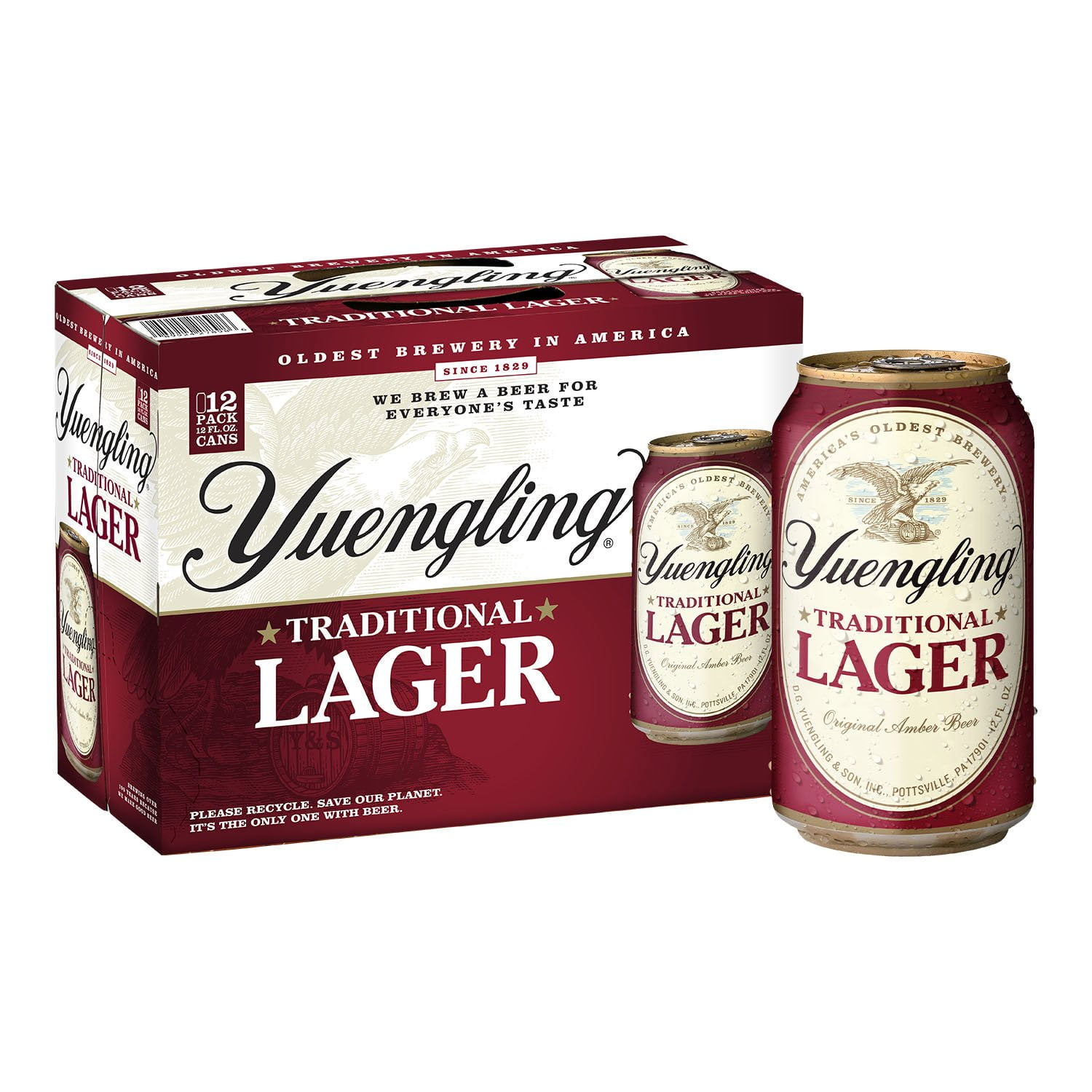 Yuengling Lager Beer, 12 fl. oz. can, 12 pk. - Customer ratings & reviews