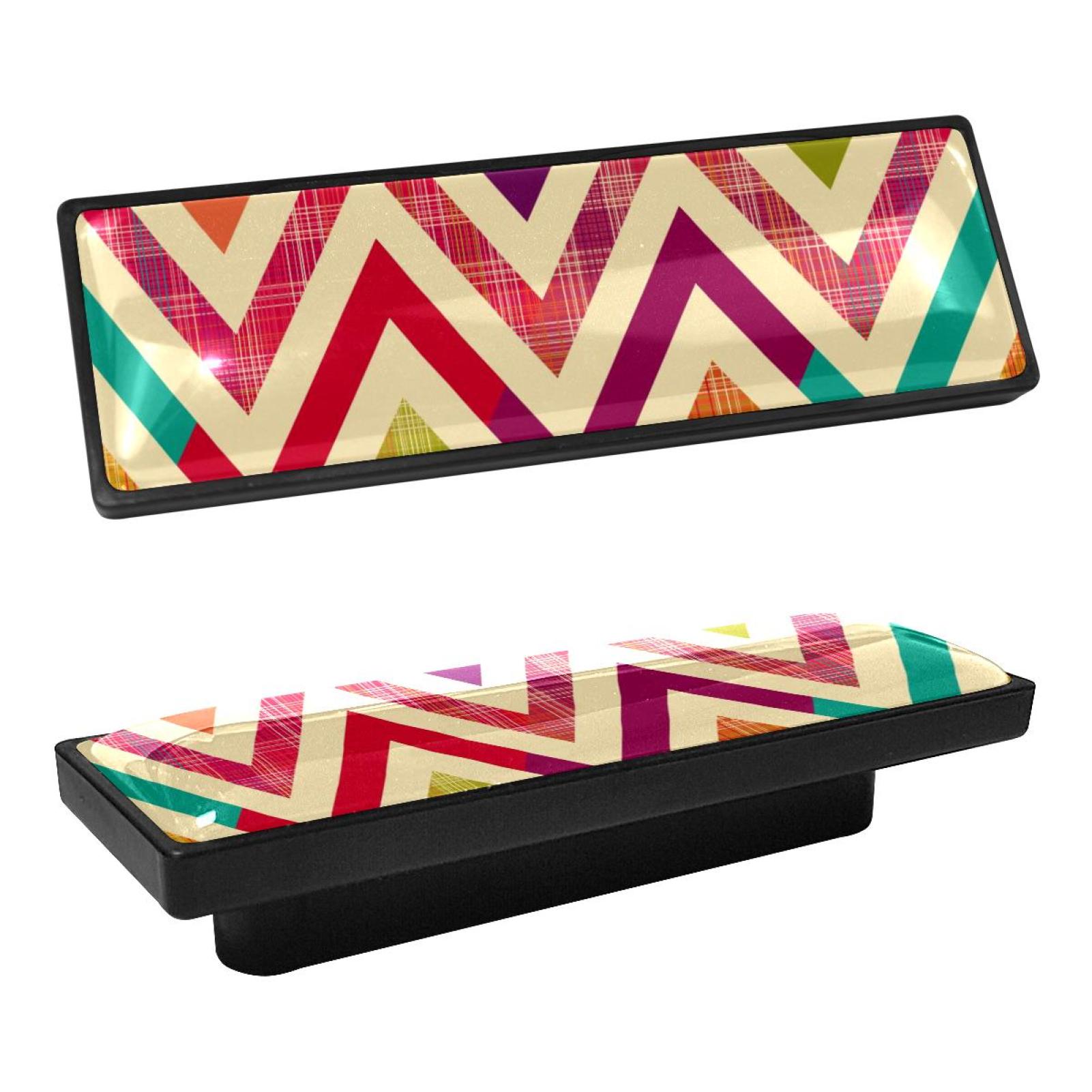 4 Pcs Rectangle Cabinet Handle Cupboard Knob Drawer Pulls Handle ...