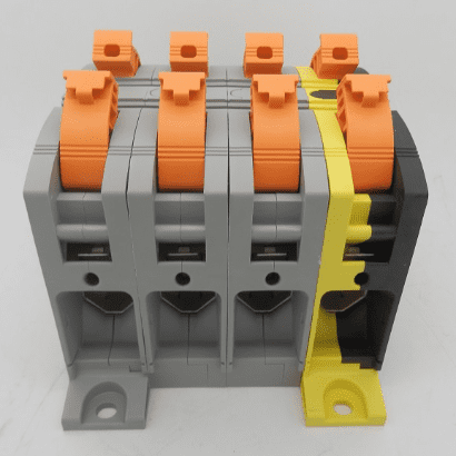 Phoenix Contact Terminal Block 1000V 270A PTPOWER 150-3L/FE-F 3215035 ...